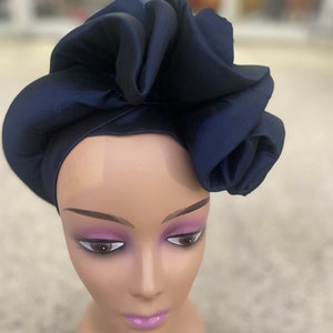 African Handmade Ready to Wear Auto Gele Turban African Headwear - Etsy