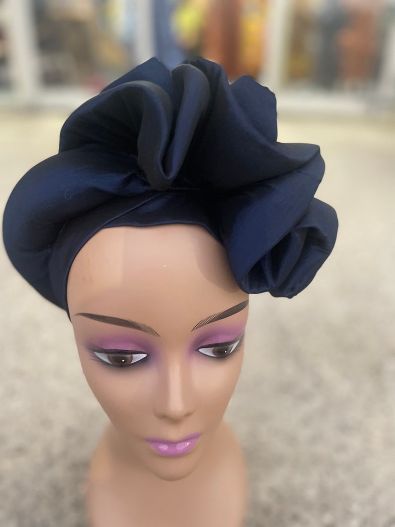 African Handmade Ready to Wear Auto Gele Turban African Headwear - Etsy