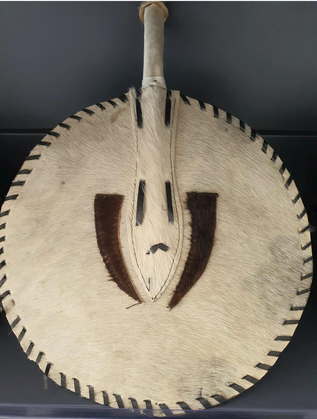 Handmade Agu Igbo Men's Traditional Hand Fan, Grooms, Nze/ozo ...