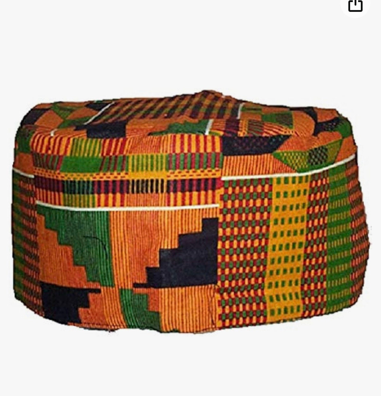 Kente Ankara Print Hat, African Men's Wedding Hat, Men's All Parties ...