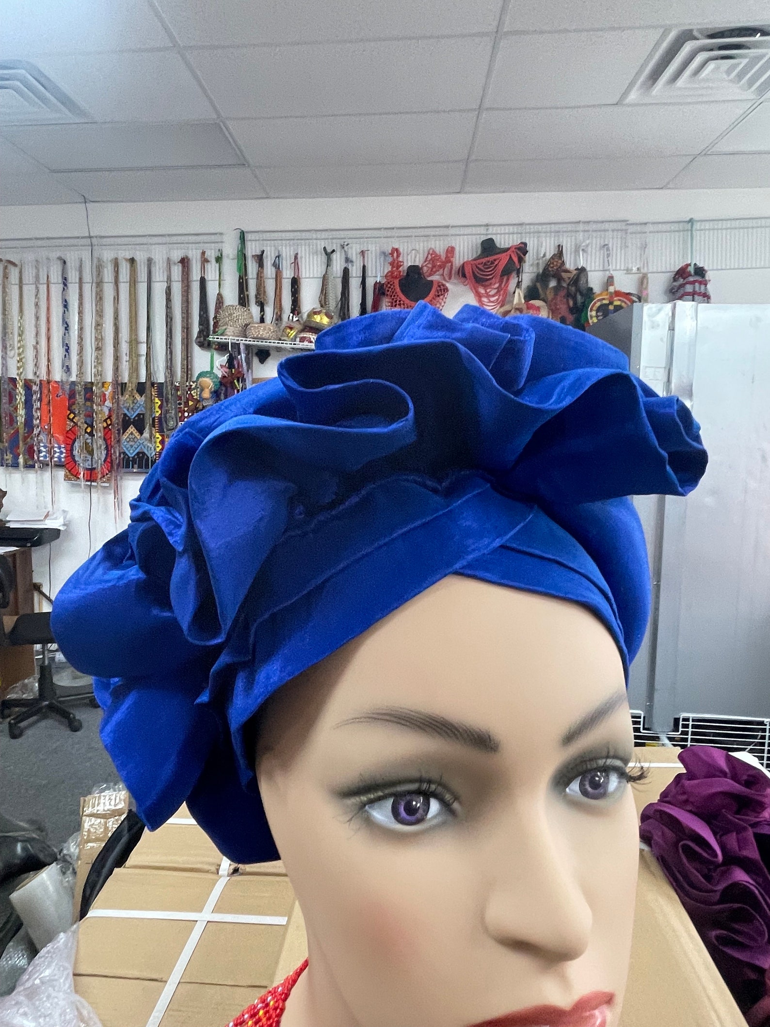 African Autogele, Ready to Wear Gele, African Hat, Traditional Wedding ...