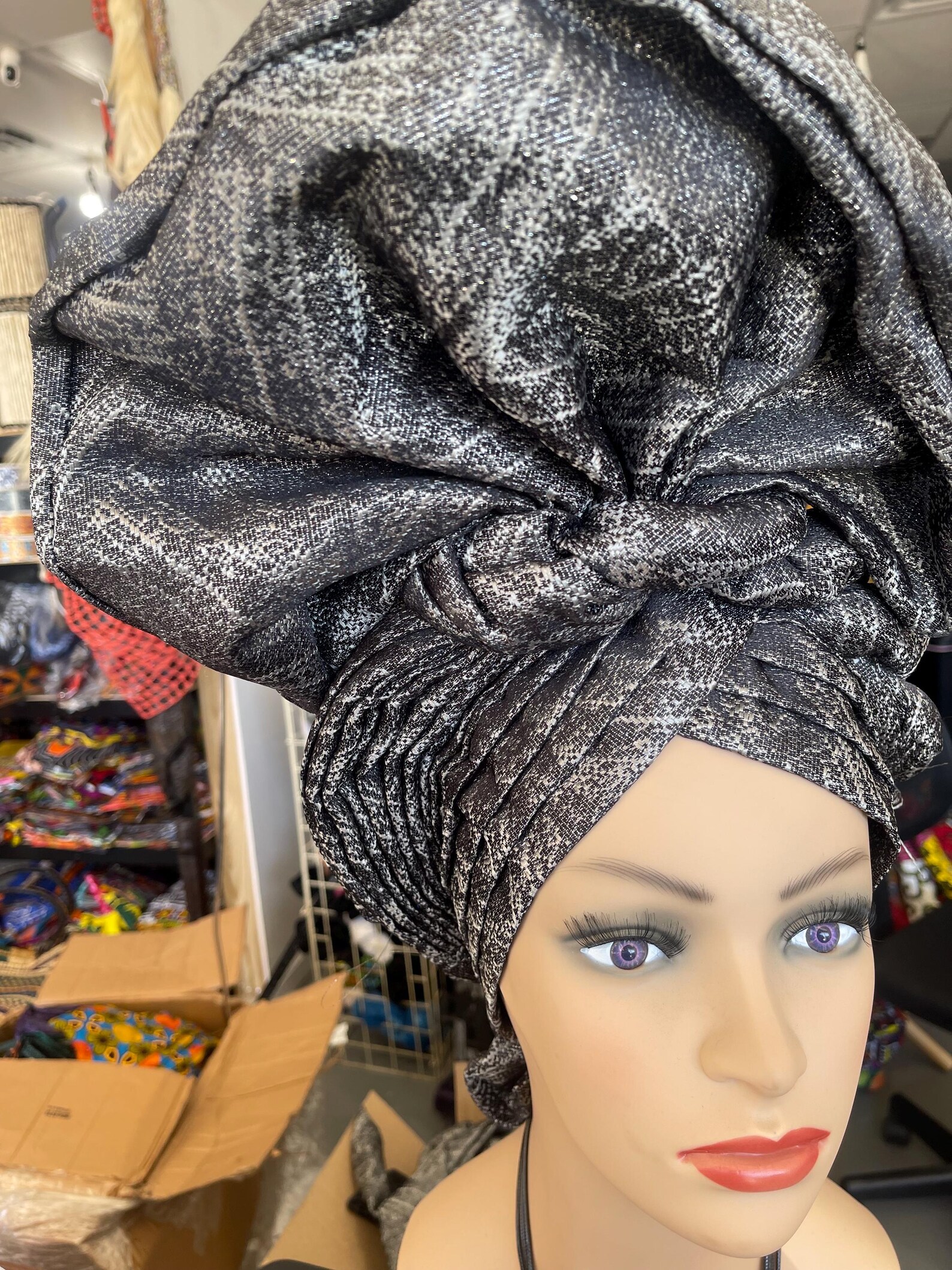 African Autogele, Ready to Wear Gele, African Hat, Traditional Wedding ...