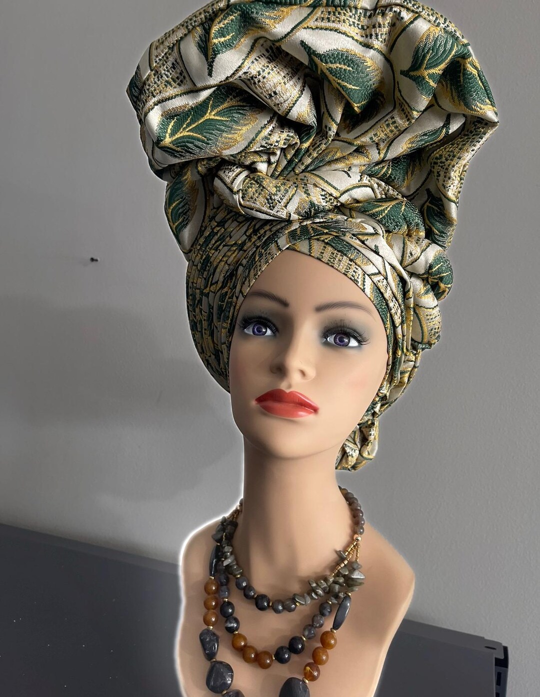 African Autogele, Ready to Wear Gele, African Hat, Traditional Wedding ...