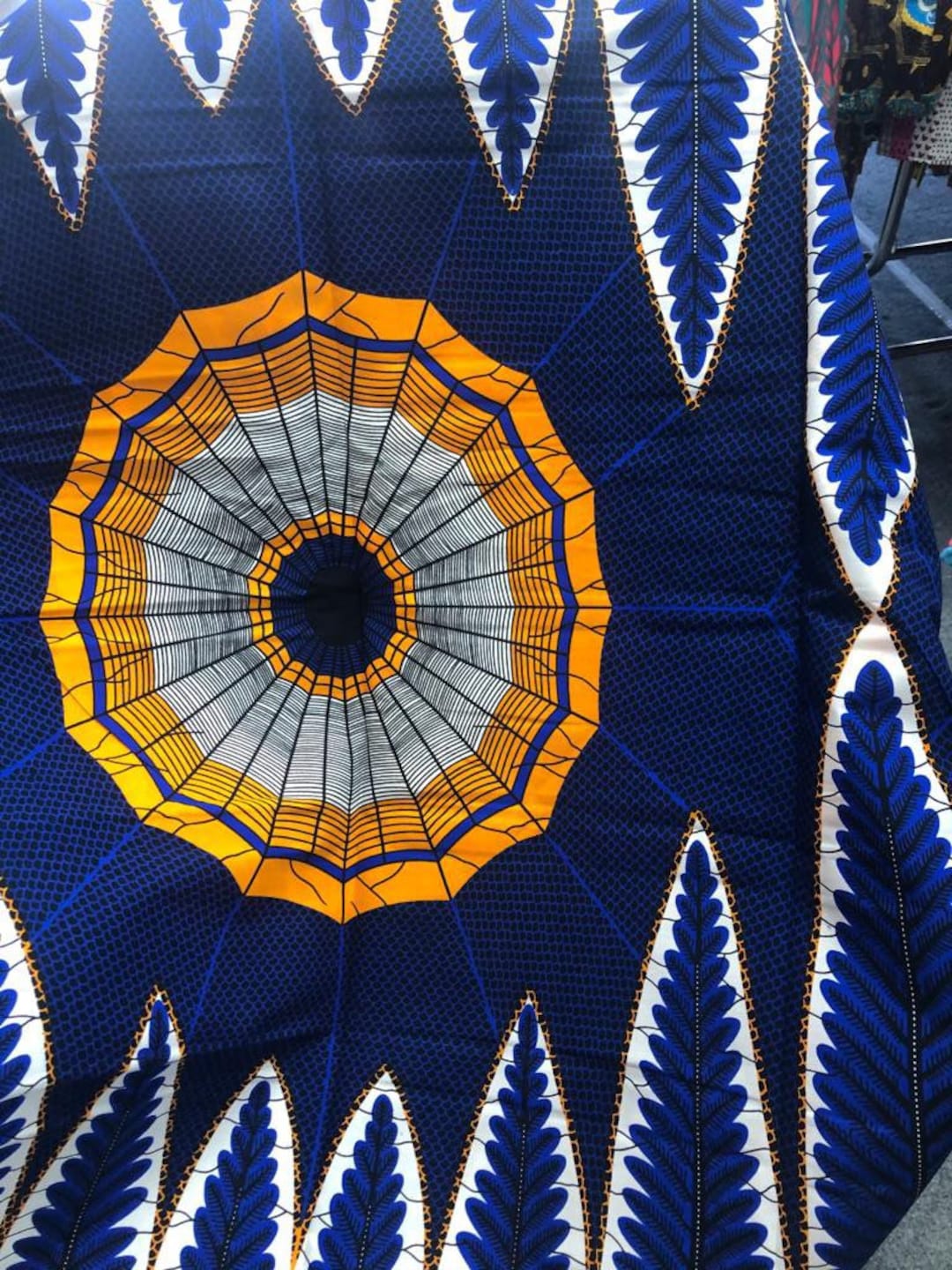 African Fabric 6 Yards Ankara Kente Print Ankara Kente Fabric, Fabric ...