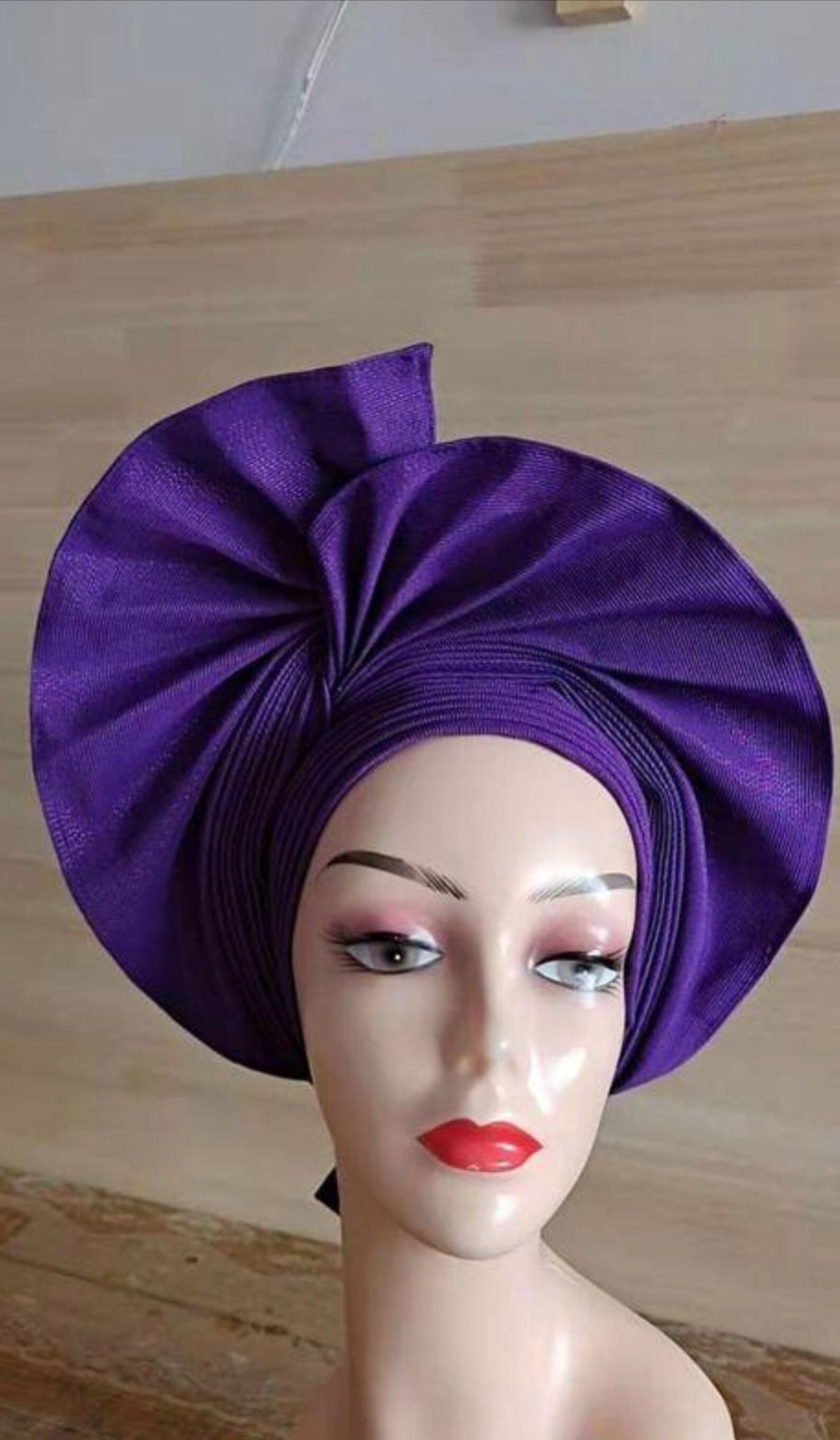 African Autogele, Ready to Wear Gele, African Hat, Traditional Wedding ...