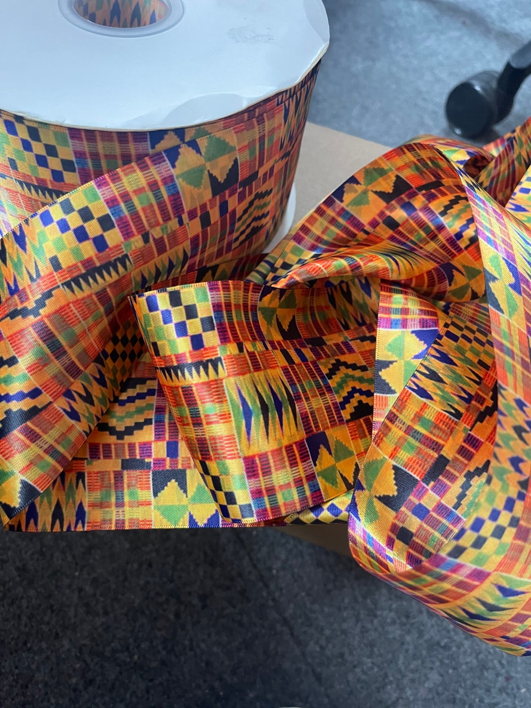 African Print Ribbon African Ankara Kente 3 Yards Ribbon Ankara Ribbon ...