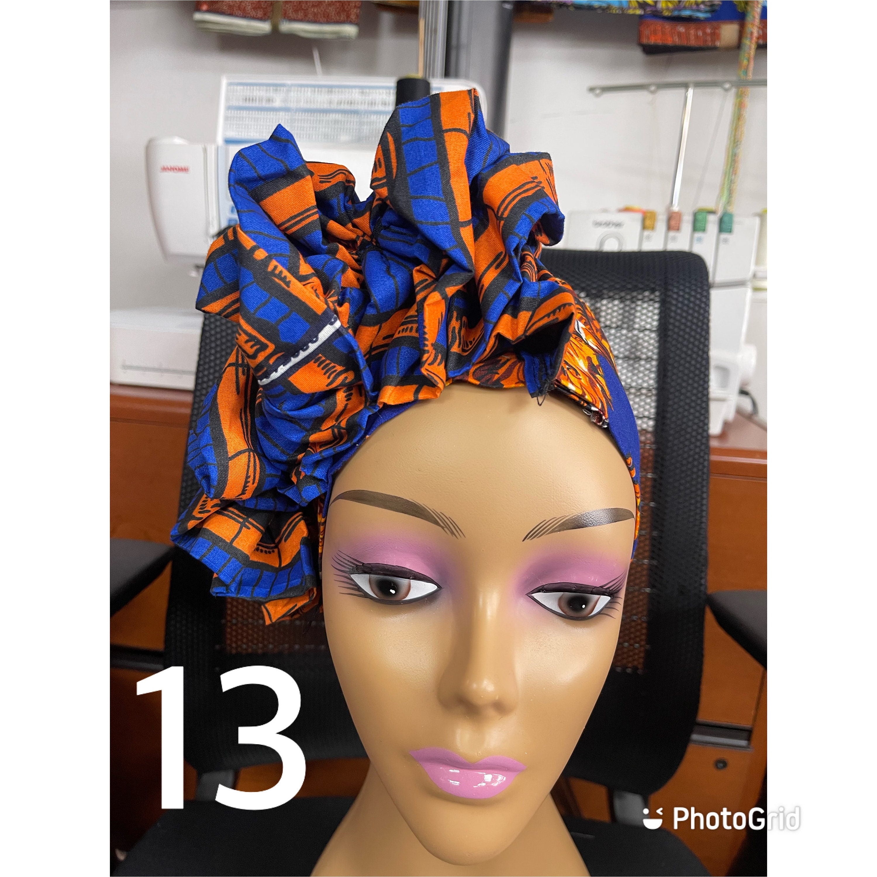 African Autogele, Ready to Wear Gele, African Hat, Traditional Wedding ...