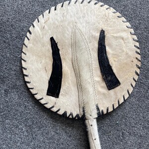 Handmade Agu Igbo Men's Traditional Hand Fan, Grooms, Nze/ozo ...