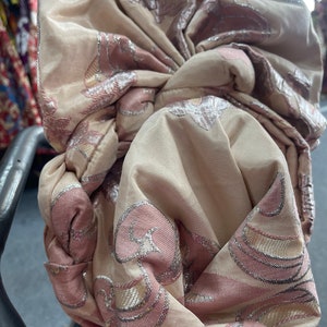 African Autogele, Ready to Wear Silver Gele, African Hat, Traditional ...