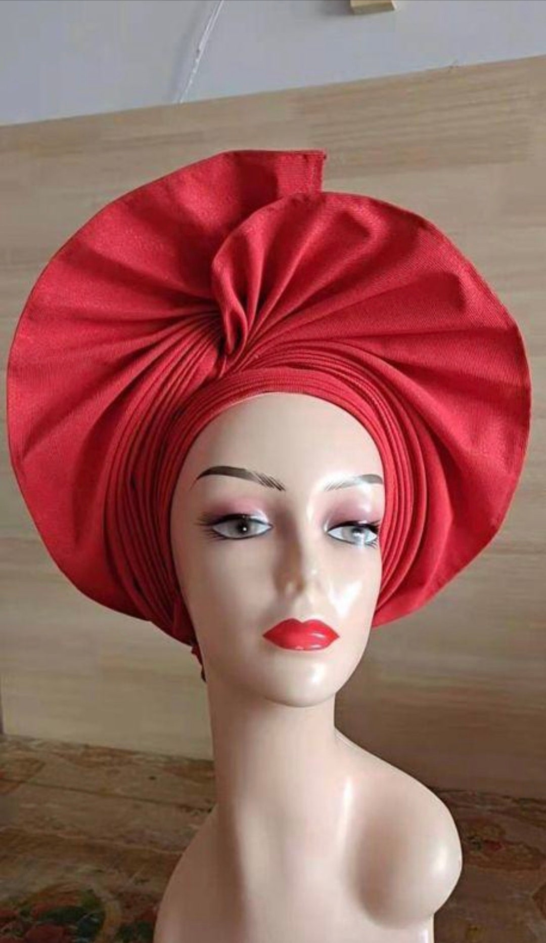 African Autogele Ready to Wear Gele African Hat Traditional - Etsy