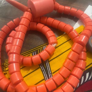African Nigerian Wedding Igbo Coral Neck Beads and Bracelets - Etsy