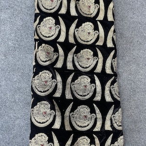 Red Isi Agu Velvet Fabric, Royal African Black and Gold Velvet Isi Agu ...