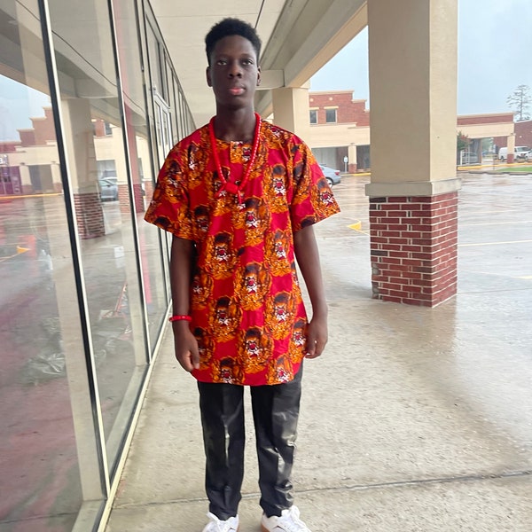 Isi Agu Print Igbo Shirt - Etsy