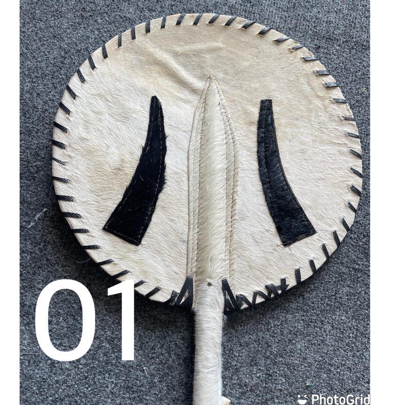 Handmade Agu Igbo Men's Traditional Hand Fan, Grooms, Nze/ozo ...