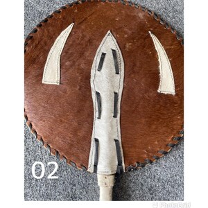 Handmade Agu Igbo Men's Traditional Hand Fan, Grooms, Nze/ozo ...