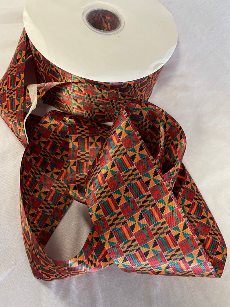 African Print Ribbon African Ankara Kente 3 Yards Ribbon Ankara Ribbon ...