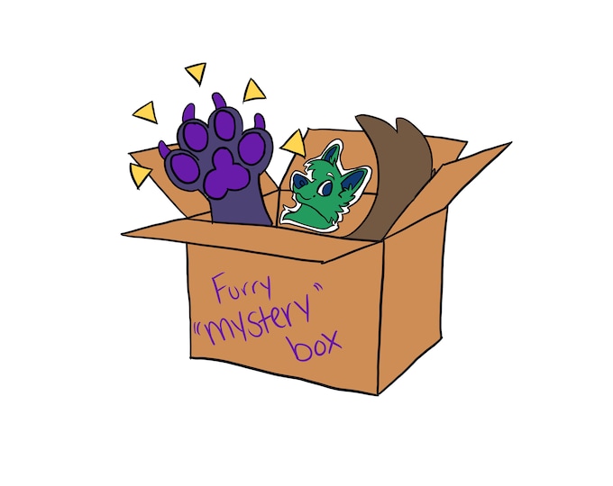 Furry Mystery Box - Etsy