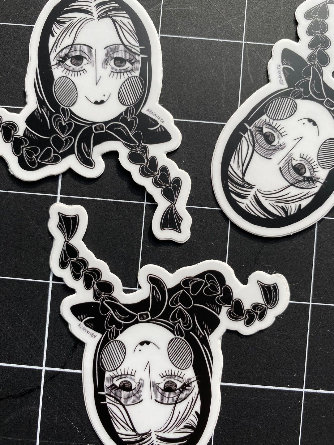 Baba Yaga Witch 3'' Vinyl Sticker. Russian Folk Waterproof Sticker ...