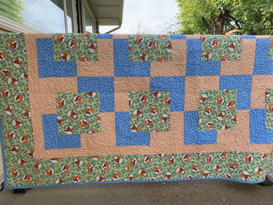 Bambi Quilt Gift or Decor - Etsy