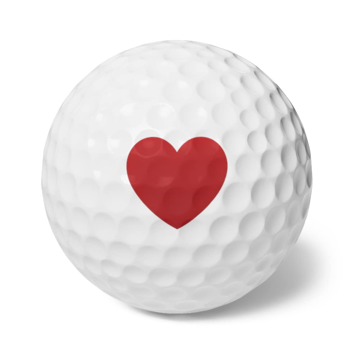6-pack Valentines Heart Golf Balls Set, Perfect Gift for Golf Lovers ...