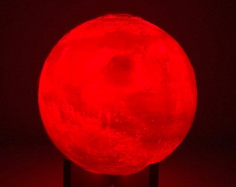 Mars Lamp - Etsy