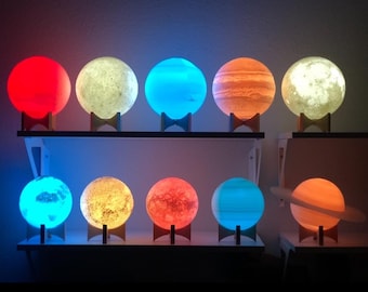 Planet Lamp | Etsy