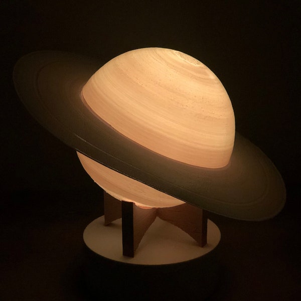 Saturn Lamp - Etsy