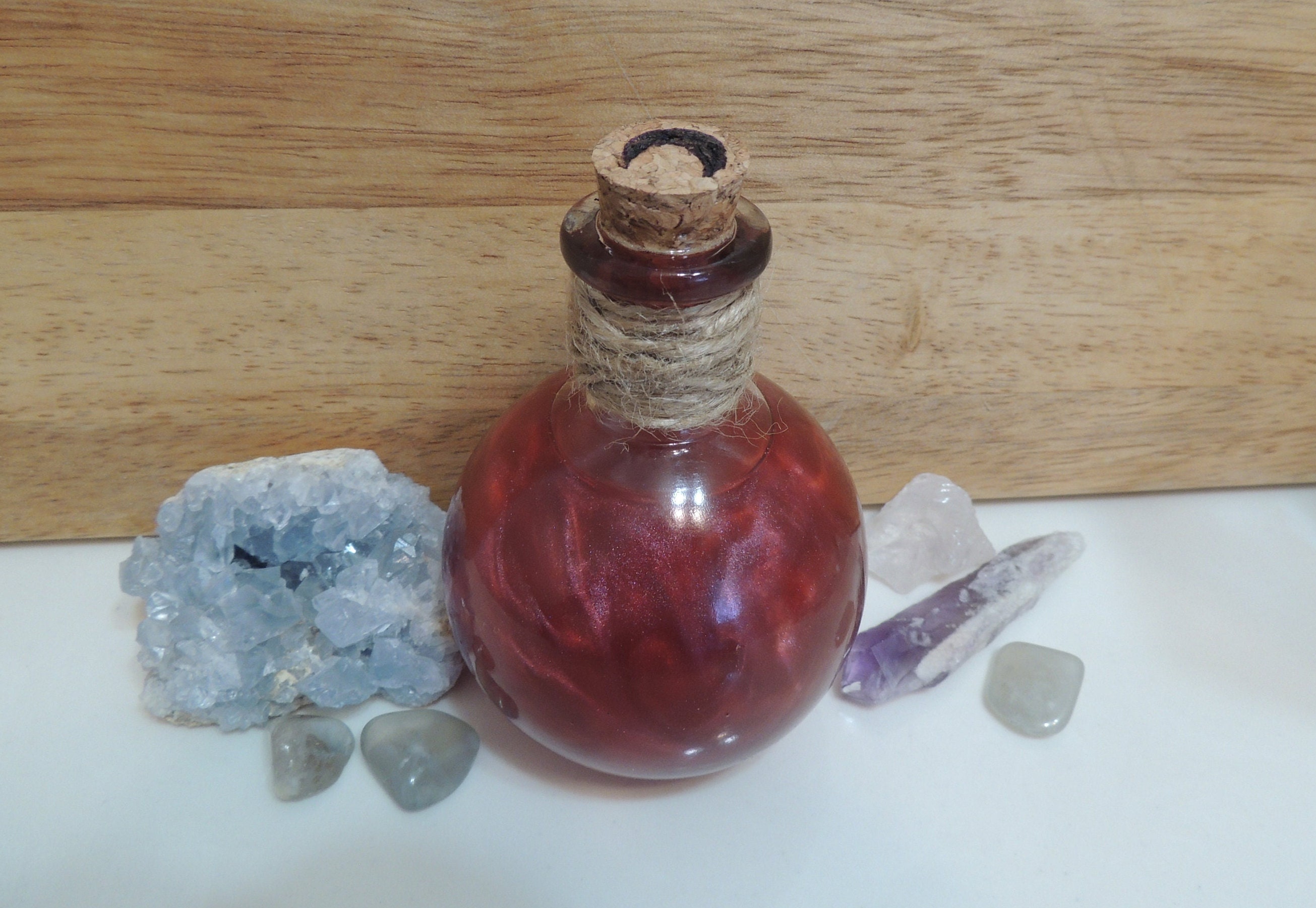 Red Potion Bottle, Round - Etsy