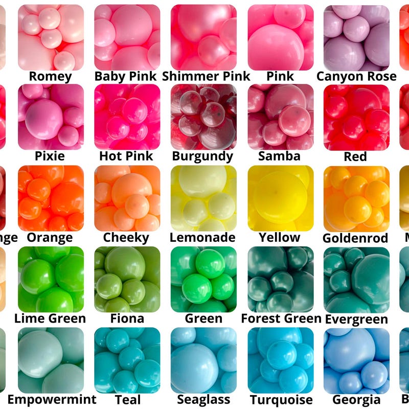 Balloon Arch Multicolor - Etsy