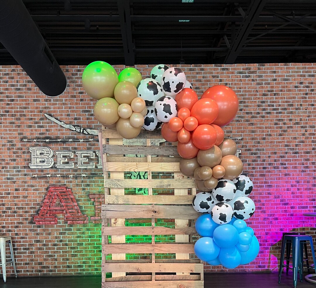 Cowboy DIY Balloon Garland, Wild West Balloon Arch, Custom Balloons ...