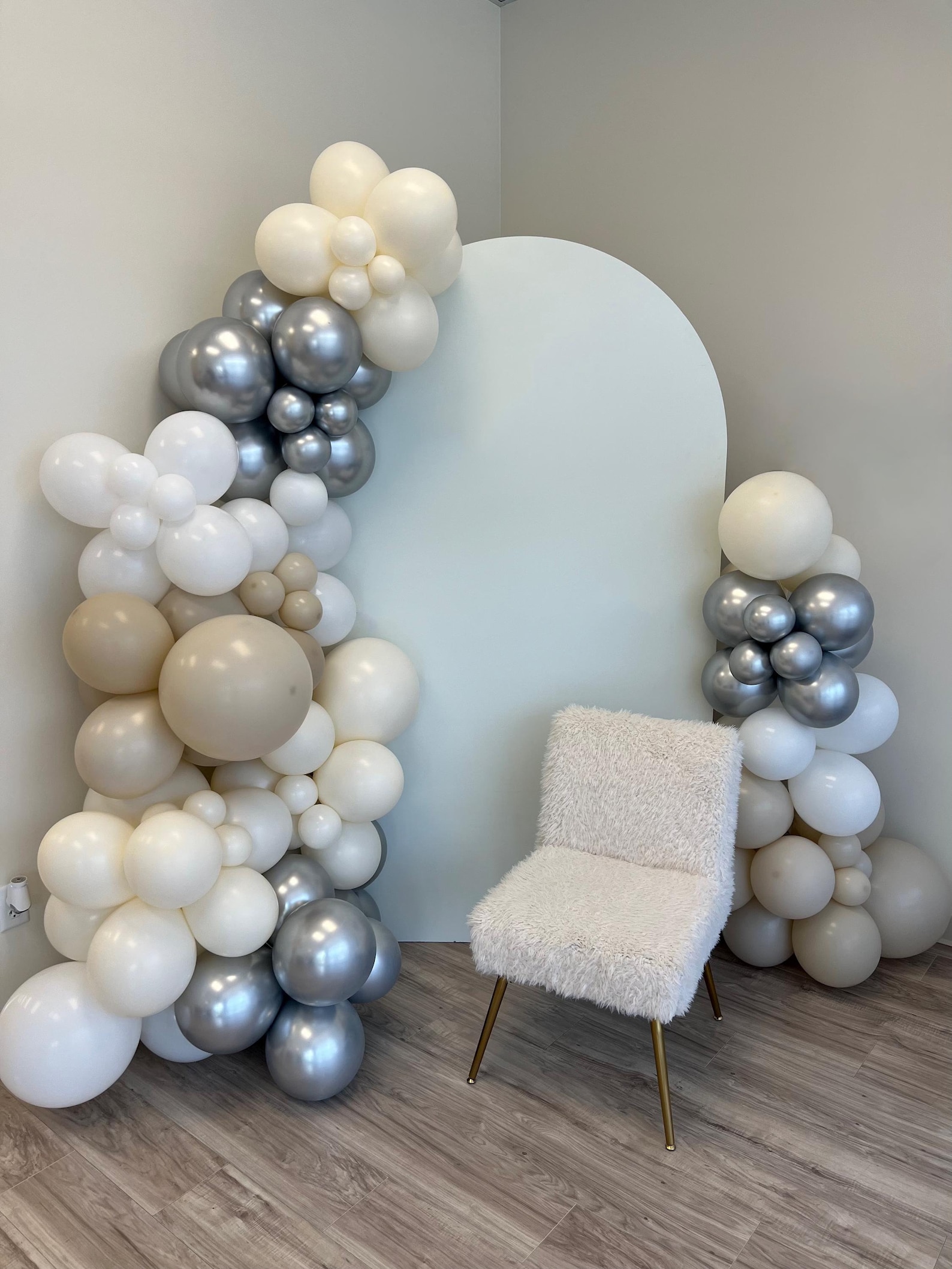 Neutral Balloons, DIY Balloon Garland, Gender Neutral Baby Shower ...