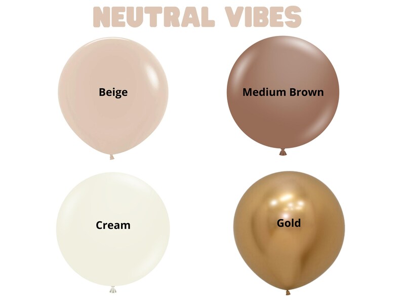 DIY, Neutral Balloons, Neutral Baby, Balloon Garland, Baby Shower ...