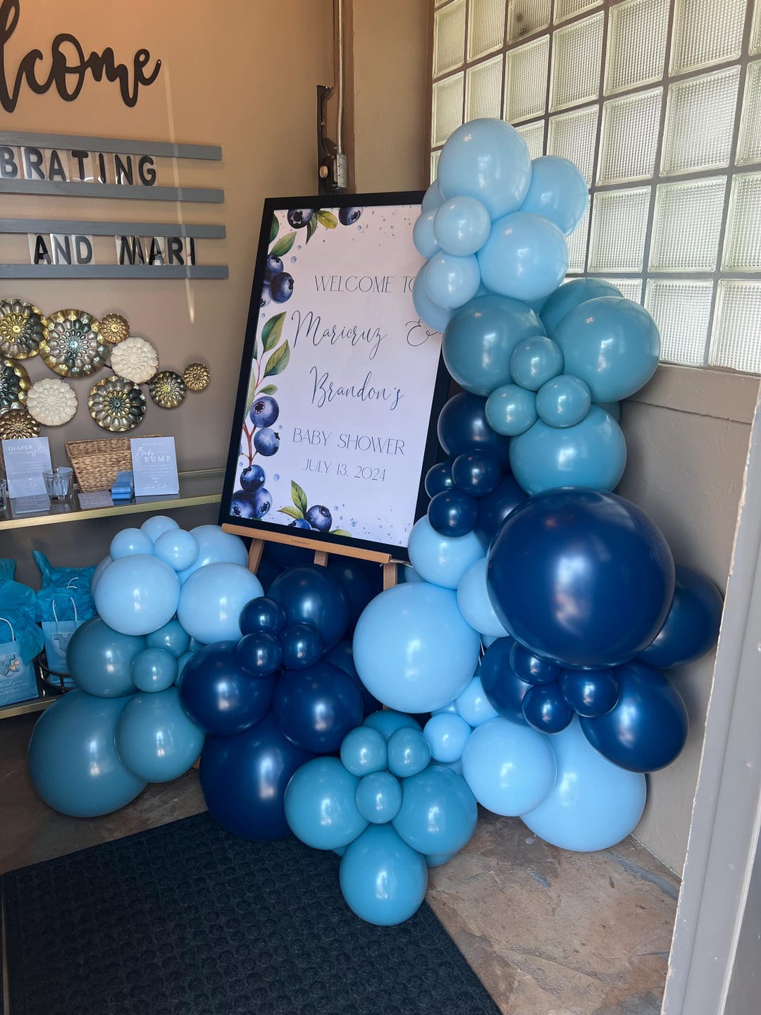 Blueberry Baby Shower, DIY Balloon Garland Kit, so Berry Cute, Berry ...