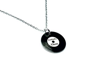 Record Necklace | Etsy