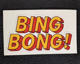 Bing Bong Sticker | Etsy