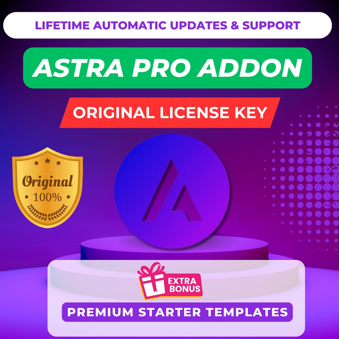 Astra Pro Addon Original License Lifetime Updates With Bonus Astra ...