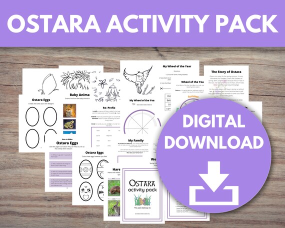 Ostara Activity Pack for Pagan Kids - Etsy