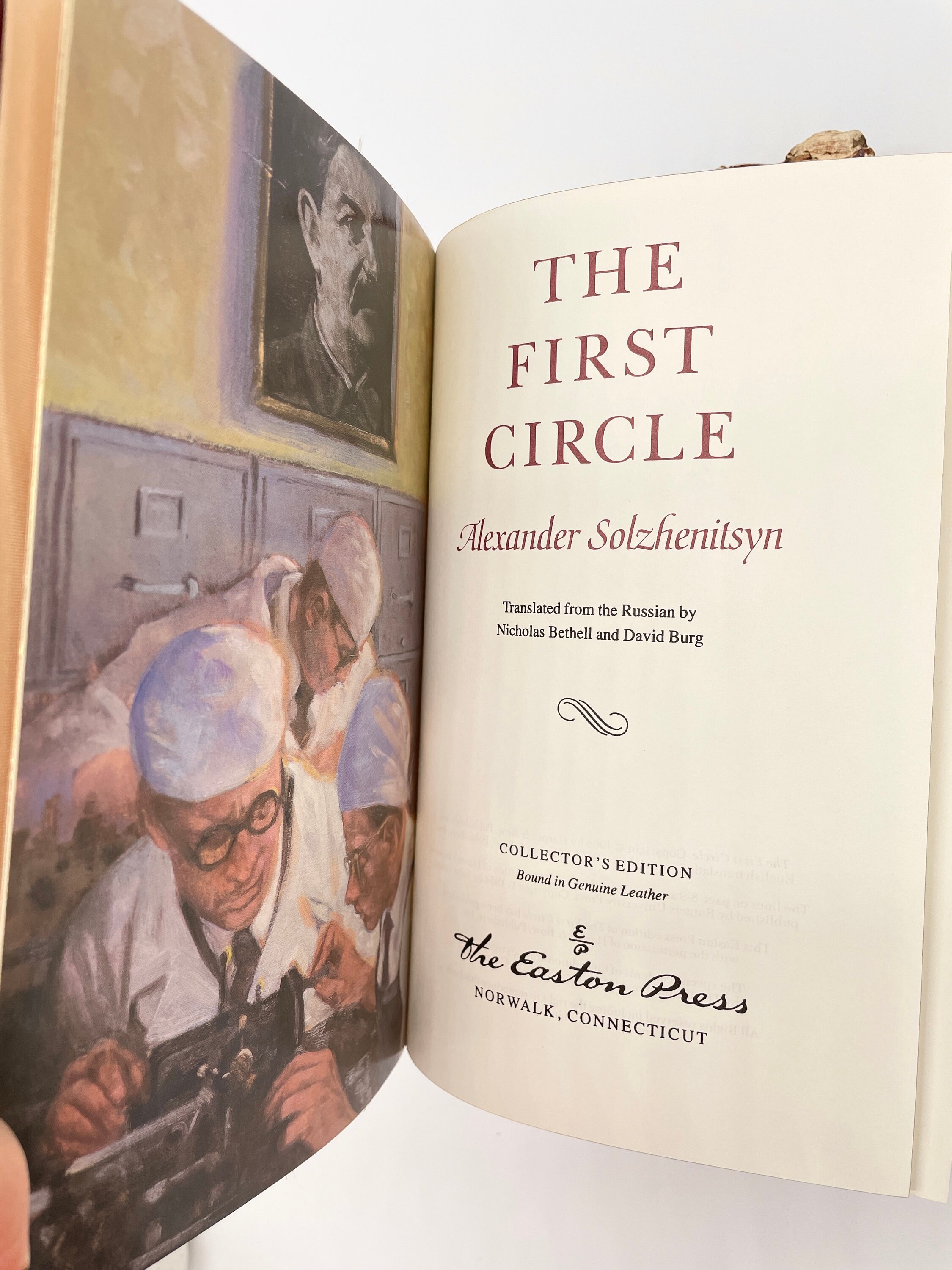 First Circle by Alexander Solzhenitsyn Easton Press Leather - Etsy