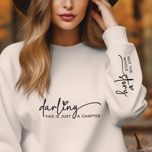 Darling This is Just a Chapter Not the Whole Story Svg Png, Boho ...
