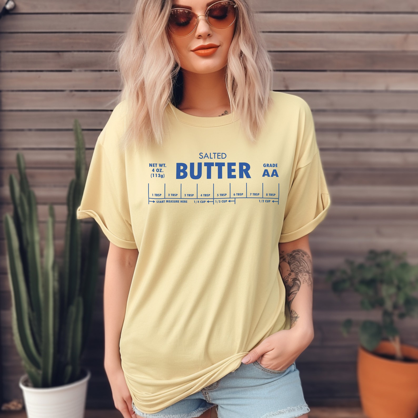 Salted Butter T-shirt, Butter Shirt, Baking Shirt, Gift for Mom, Butter ...