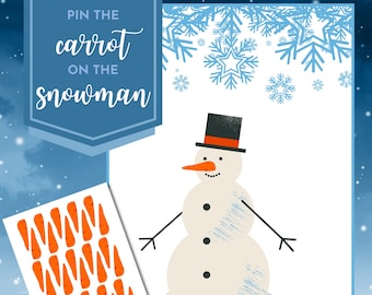 Pin the Nose on Rudolph Classroom Party Game PRINTABLE by Love - Etsy