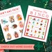 Christmas Pin the Tail Party Game Printable, Pin the Scarf on the ...