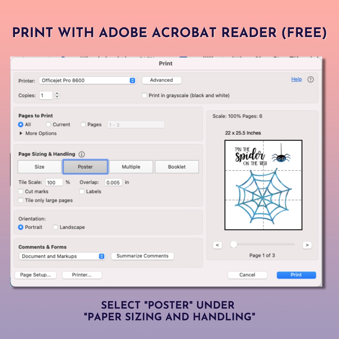 Halloween Pin the Tail Party Game Printable, Fun Holiday Activity, Kids ...