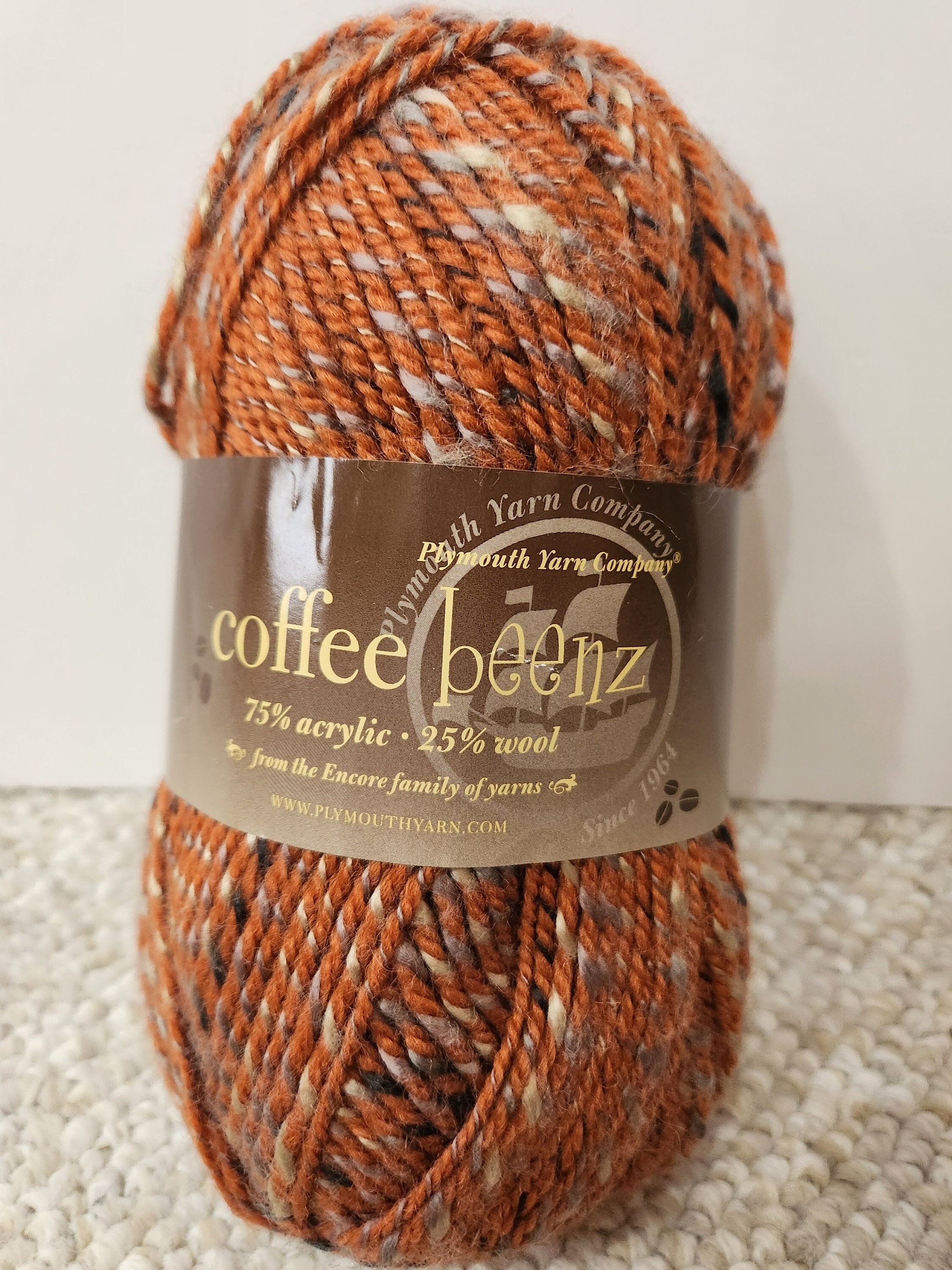 Plymouth Coffee Beenz Yarn, Color 9456 - Etsy