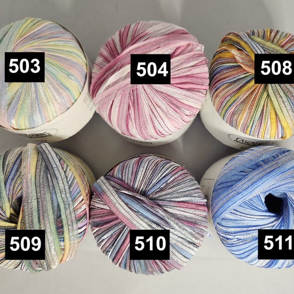 Ribbon Yarn - Etsy