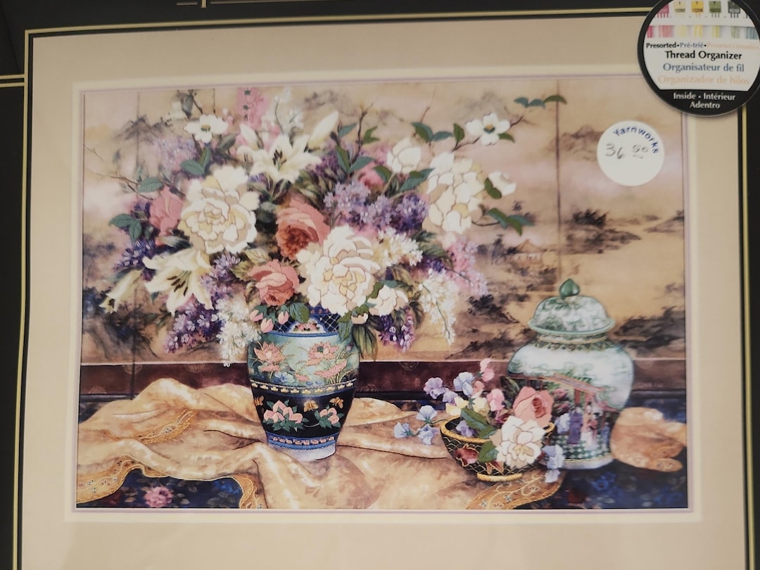 Oriental Splendor - Embroidery Kit - Etsy