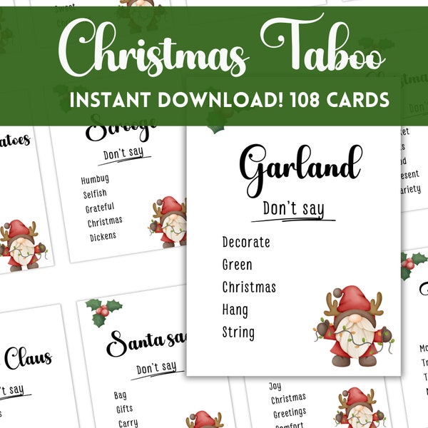 Christmas Party Game - Etsy
