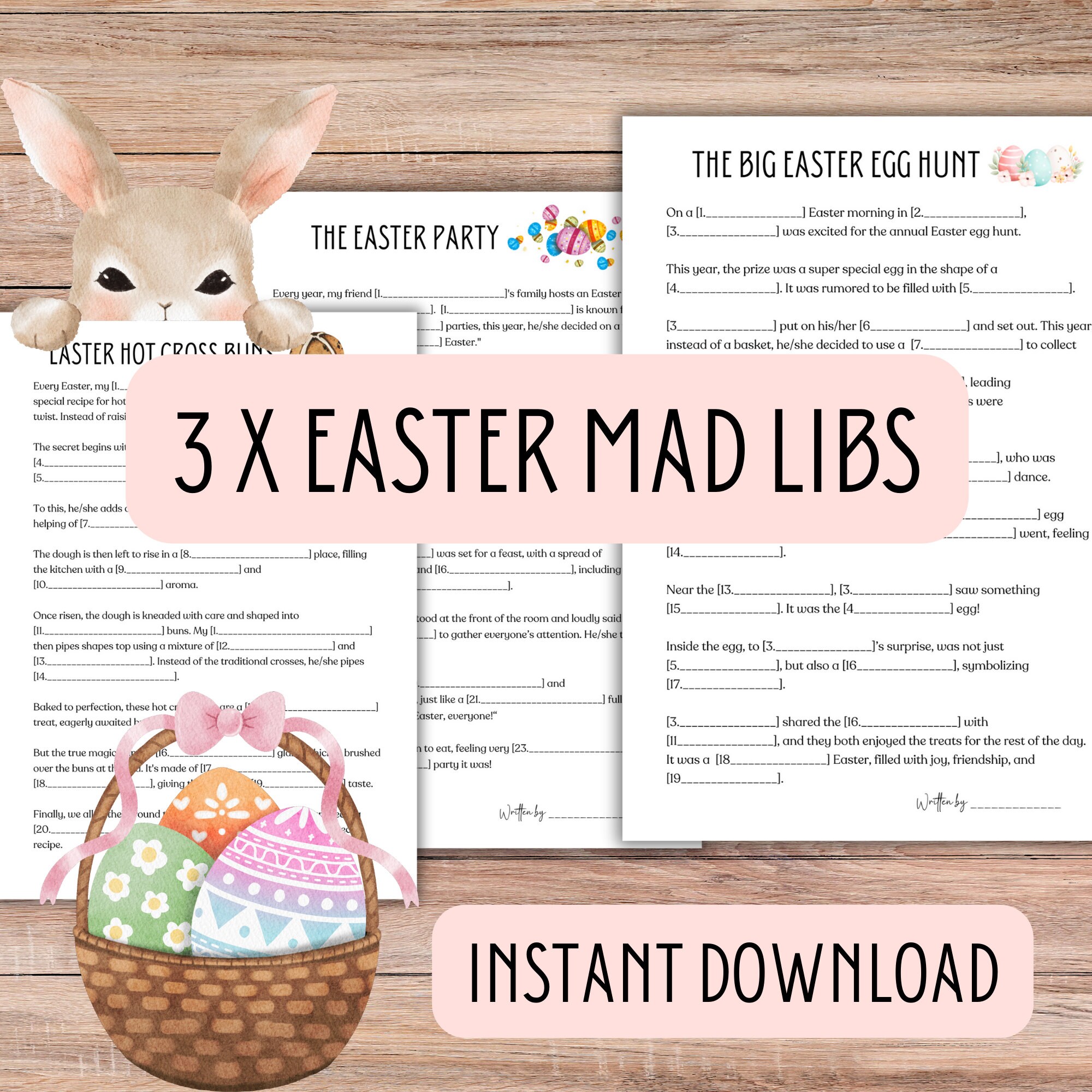 Easter Games Printable Easter Games for Adults Easter Games for Kids ...