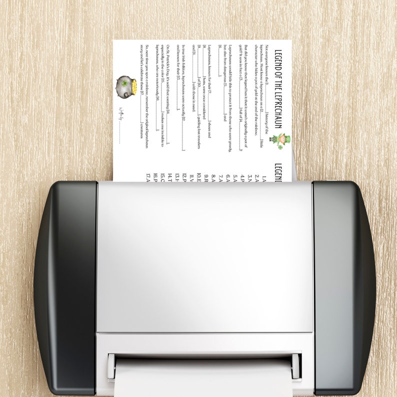 St Patricks Day Games St Patricks Day Game St Patricks Day Printable St ...