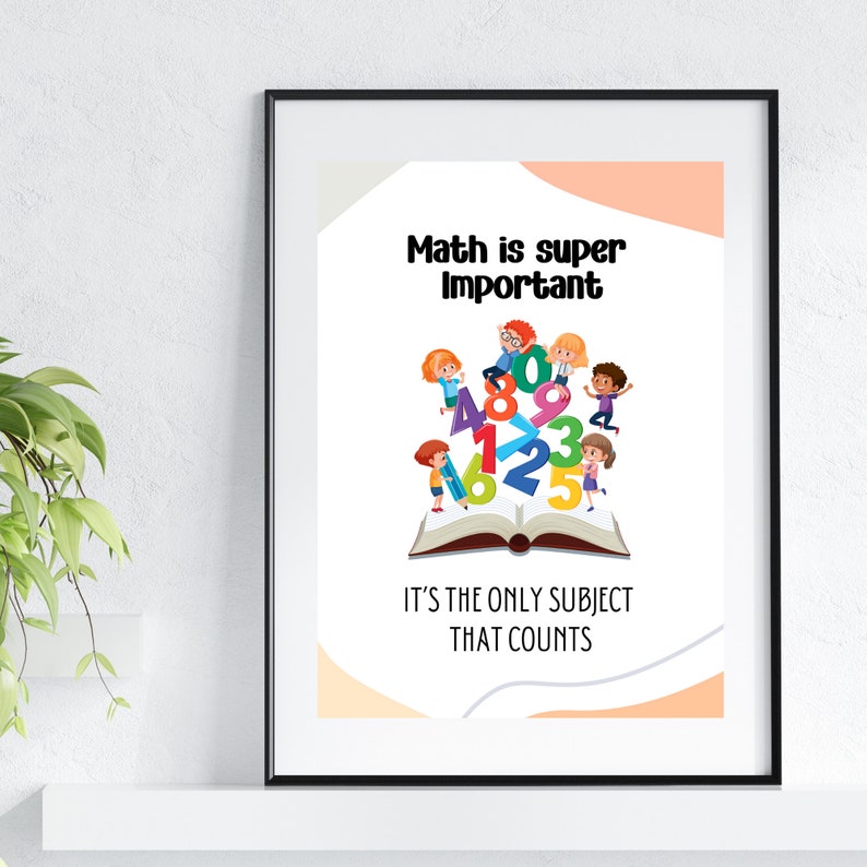 Math Classroom Decor Funny Math Posters Math Poster Math Puns Math ...